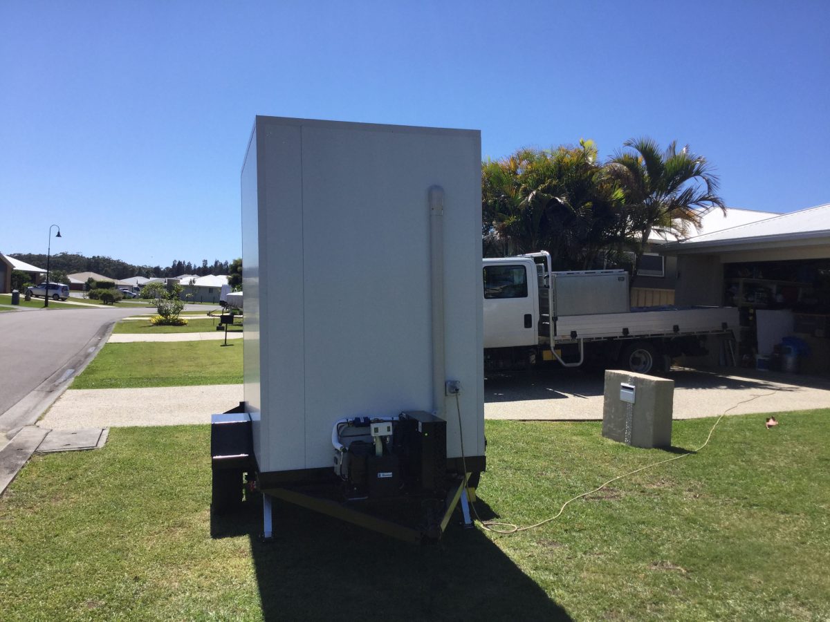 Mobile Trailer Cool Room Hire - Airon Air Conditioning Services